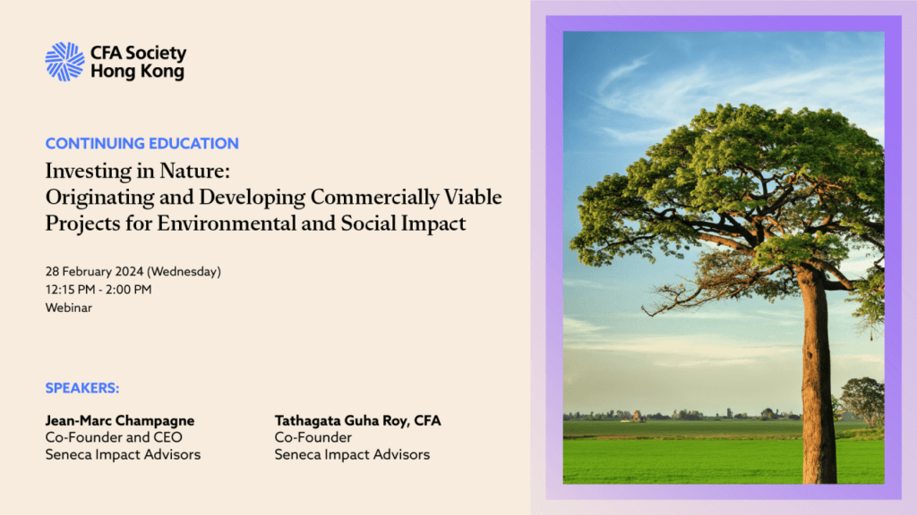 Originating and Developing Commercially Viable Projects for ...
